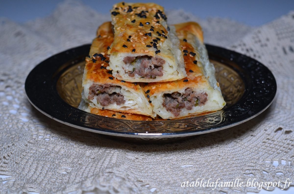 Börek à la viande – Recette à la pâte filo